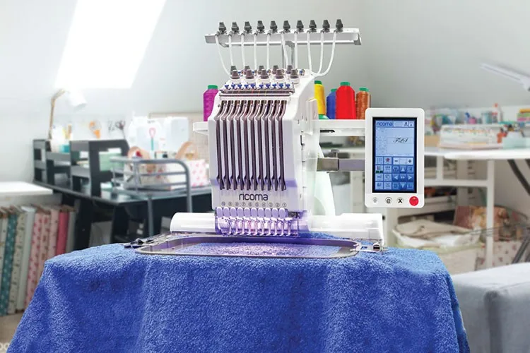 Ricoma Smart Single Head Embroidery Machine Products from RiCOMA ...