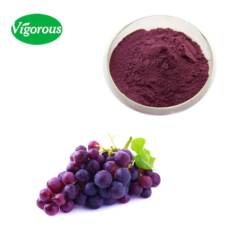 Natural Pigment Color 30% Polyphenols Grape Skin Extract - Buy Grape ...