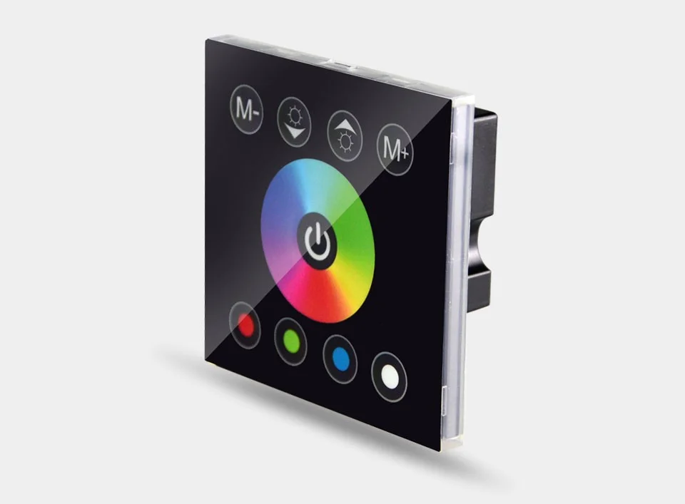 DC12V 4A*4CH Touch Panel Dimmer - Smart Home Lighting Control