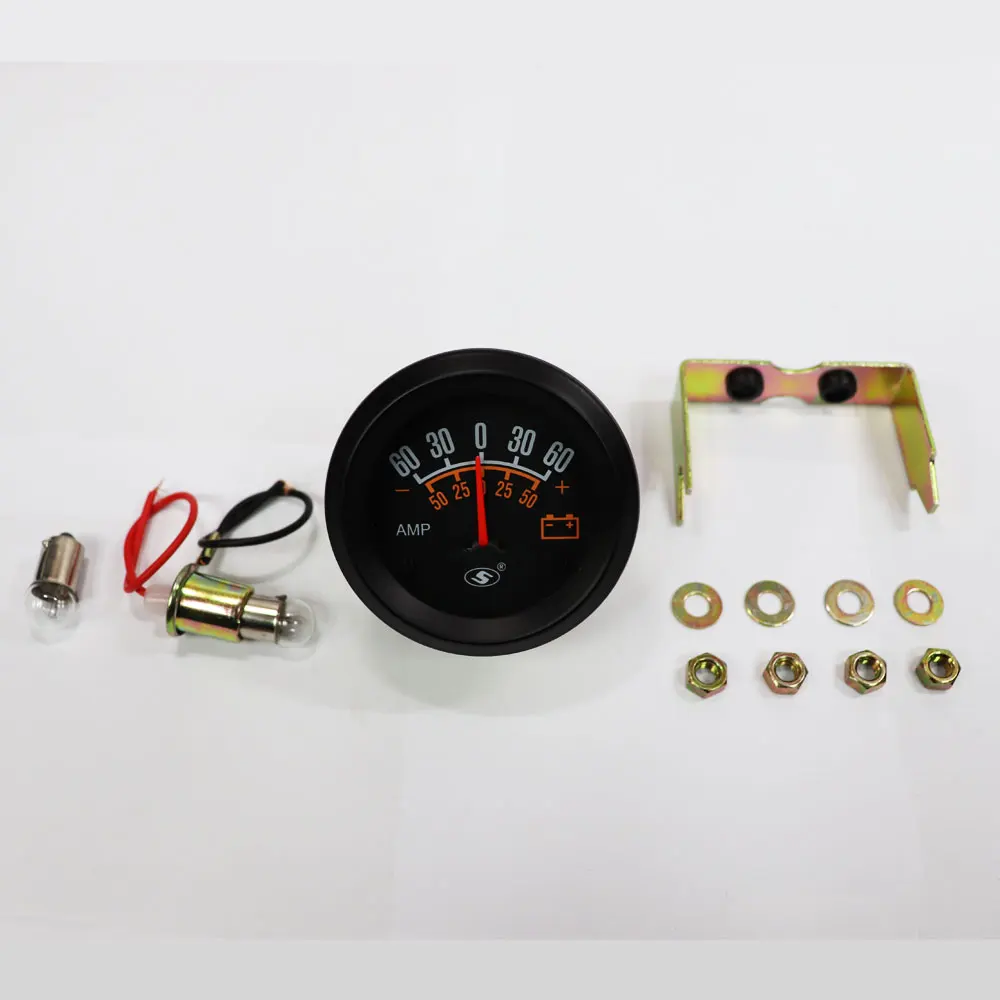 52mm Analog Mechanical Ammeter for Generator - 12V/24V