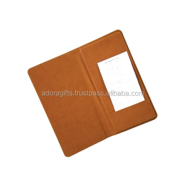 Hotel Check Out Bill Holder Folder In Leather With Personalized Design ...