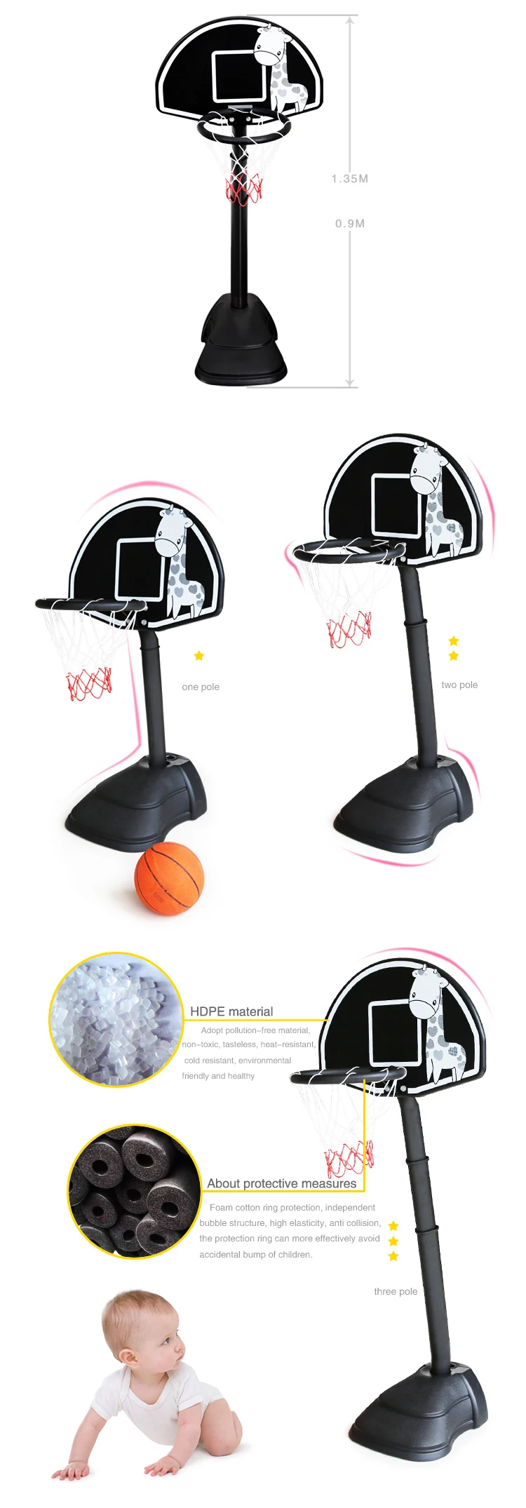 Mini Portable Basketball Hoop Stand - Buy Basketball Hoop Stand ...