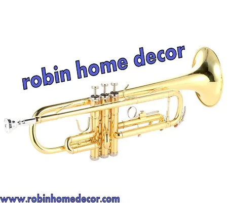 Trumpet Silver Plated - Pure Silver, Handmade in India