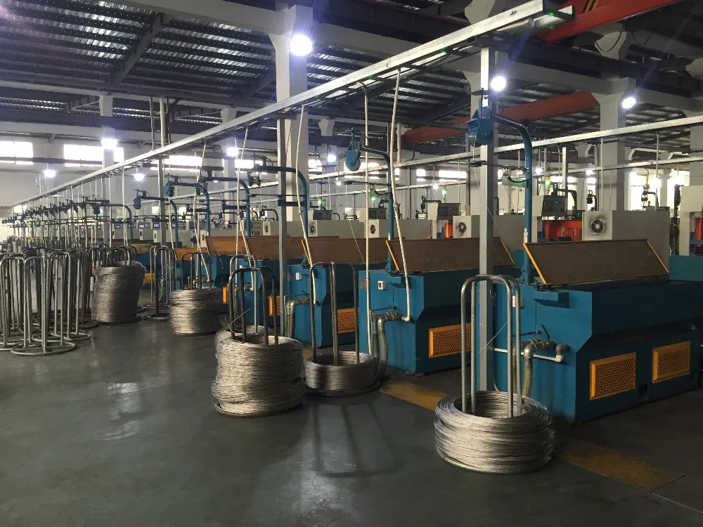 Double Lines Wire Wet Drawing Machine For Stainless Steel Wires - Buy ...