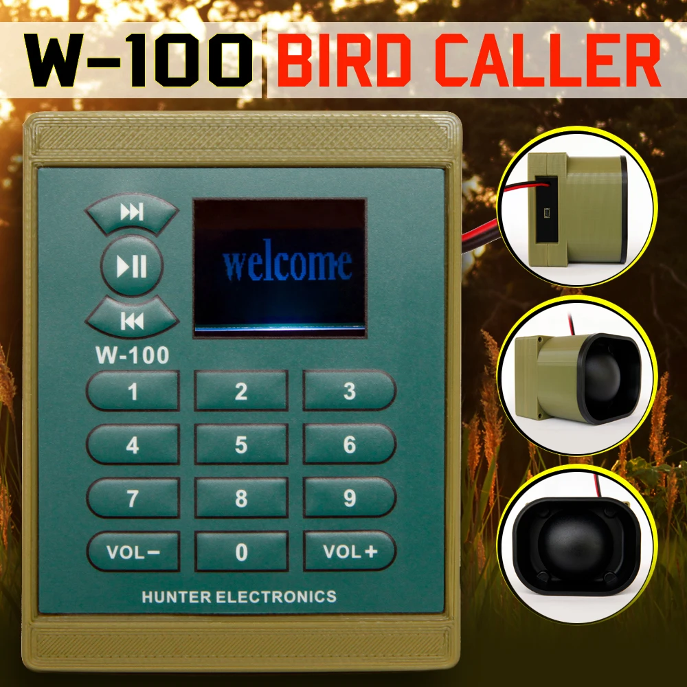 Mp3 Electronic Bird Caller with Timer - Digital Timer with Countdown ...