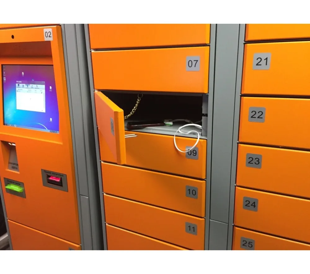 Electronic Charging Lockers By Pin-code Or By Barcode In Russia,High ...