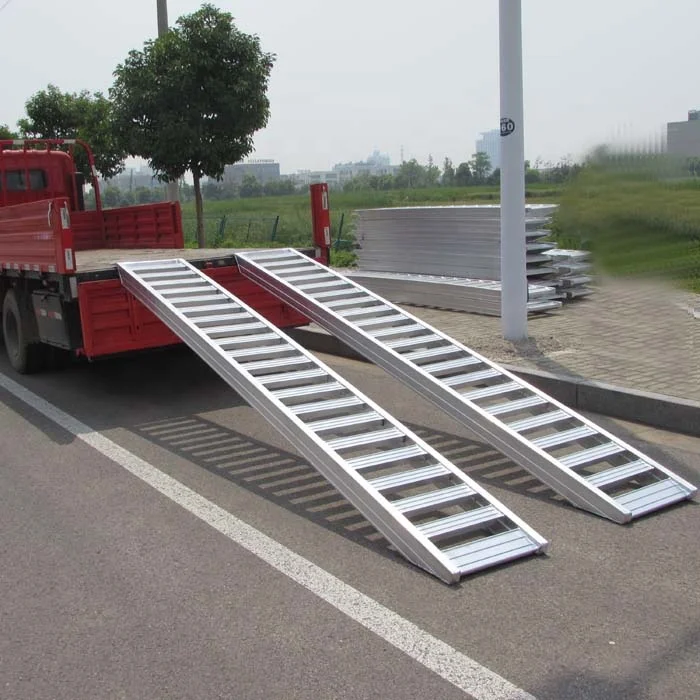 Durable Aluminium Ramps for Tractor Trailers - Heavy Duty