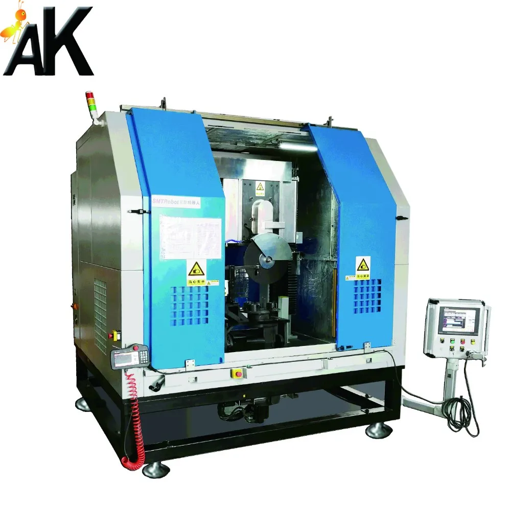 Automatic Abrasive Wheel Cutting Off Machine For Steel Iron Parts - Buy ...