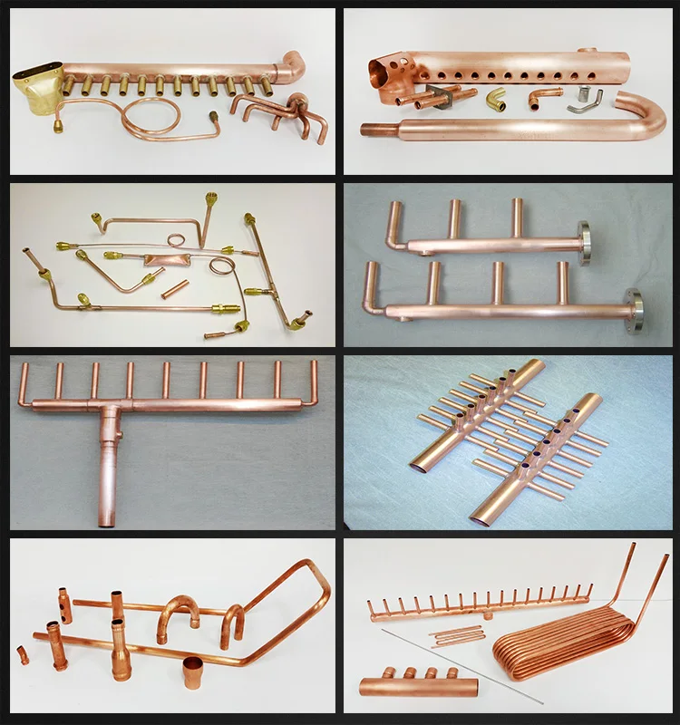 OEM Copper Tube Accumulator Refrigeration Copper Accumulator for ...