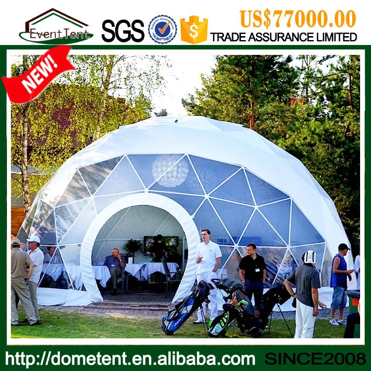 2018 New Event Dome Trade Show Tent Half Transparent Geodesic Huge ...