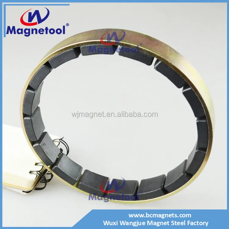 Arc Ferrite Magnet Magnetic Rotor Stator for AC Motor DC Motor