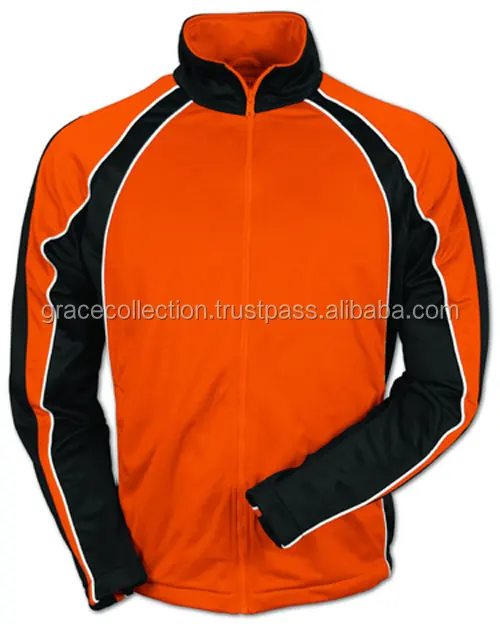 Customized Anti-pilling Sport Plain Track Jacket - Buy Custom Design ...