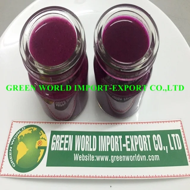 100% Natural Dragon Fruit Pulp/ Pitaya Puree With Special Price And ...