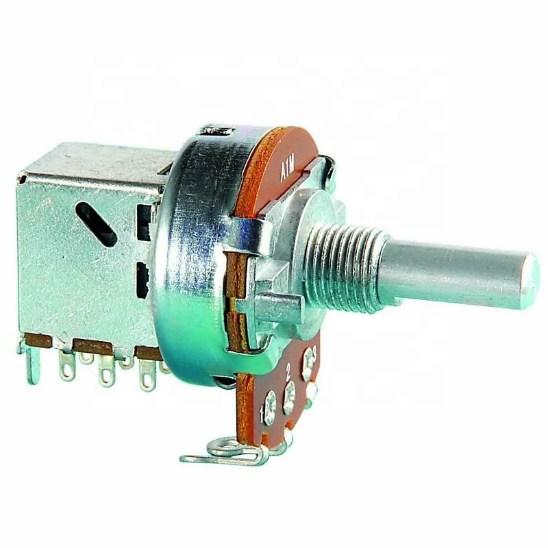 Potentiometer With Push Switch