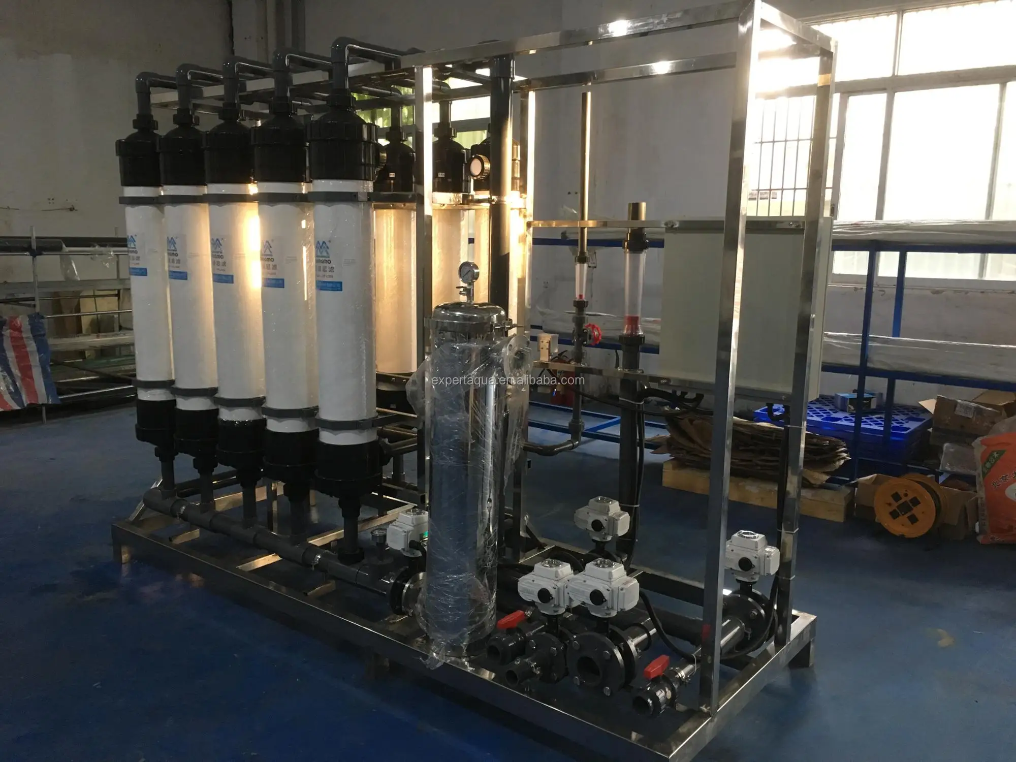 Hollow Fiber Ultrafiltration UF Membrane Filtration Unit