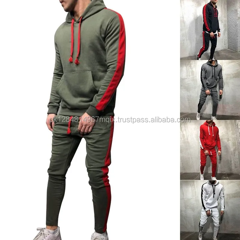 Men Sport Set Running Gym Tracksuits Fitness Bodybuilding Sportswear ...