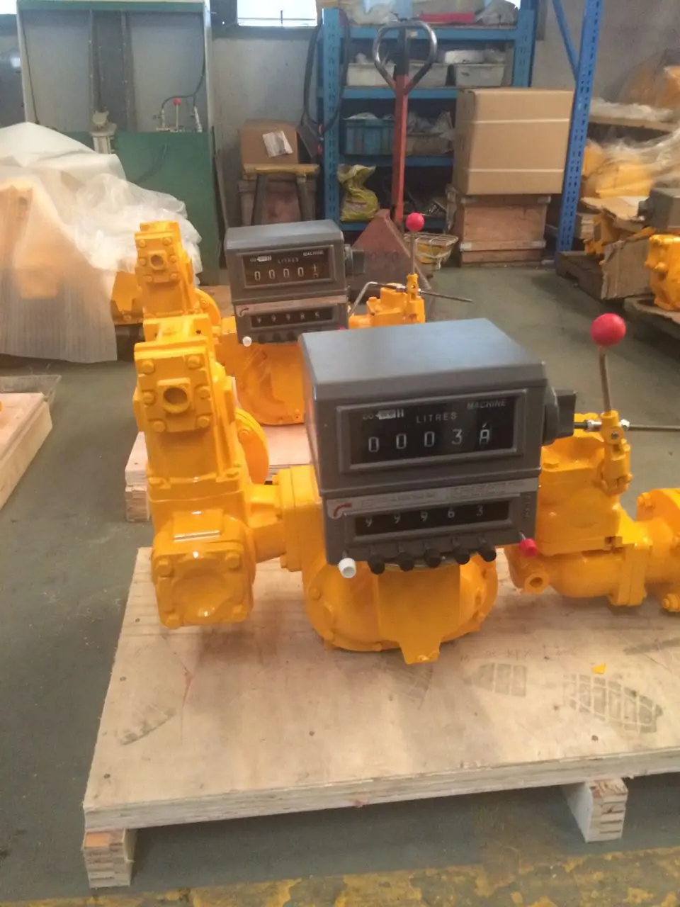 Liquid Controls M7 100 GPM Liquid Flow Meter for Diesel & Oil - OEM