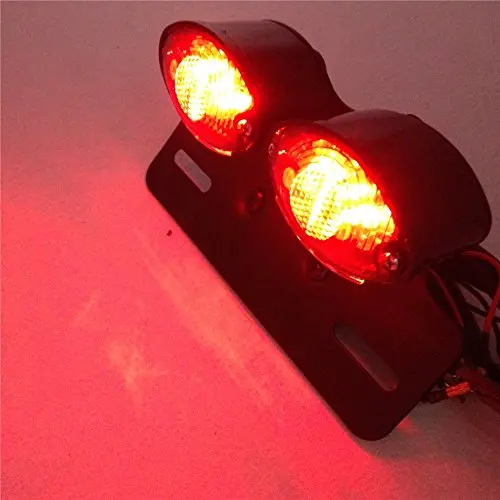 Universal Cat Eye Custom Tail Brake Stop Light Motorcycle