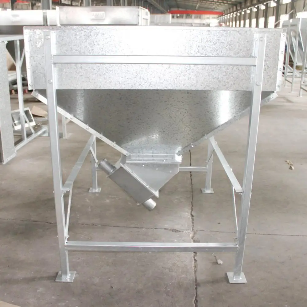 Goldenest Factory Feed Pit Hopper - Efficient Poultry Feeding