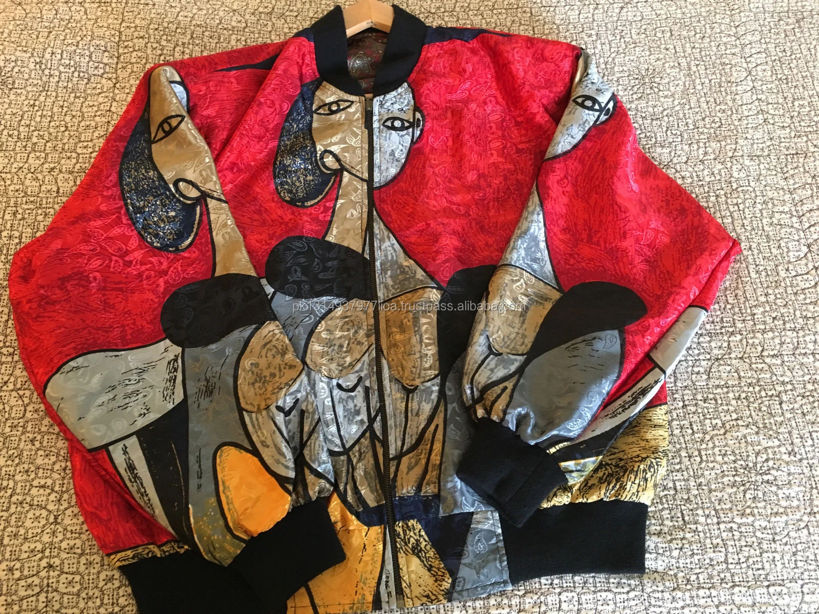 High Quality Customized Sublimation Printed Bomber Jackets Nylon Ma1 ...