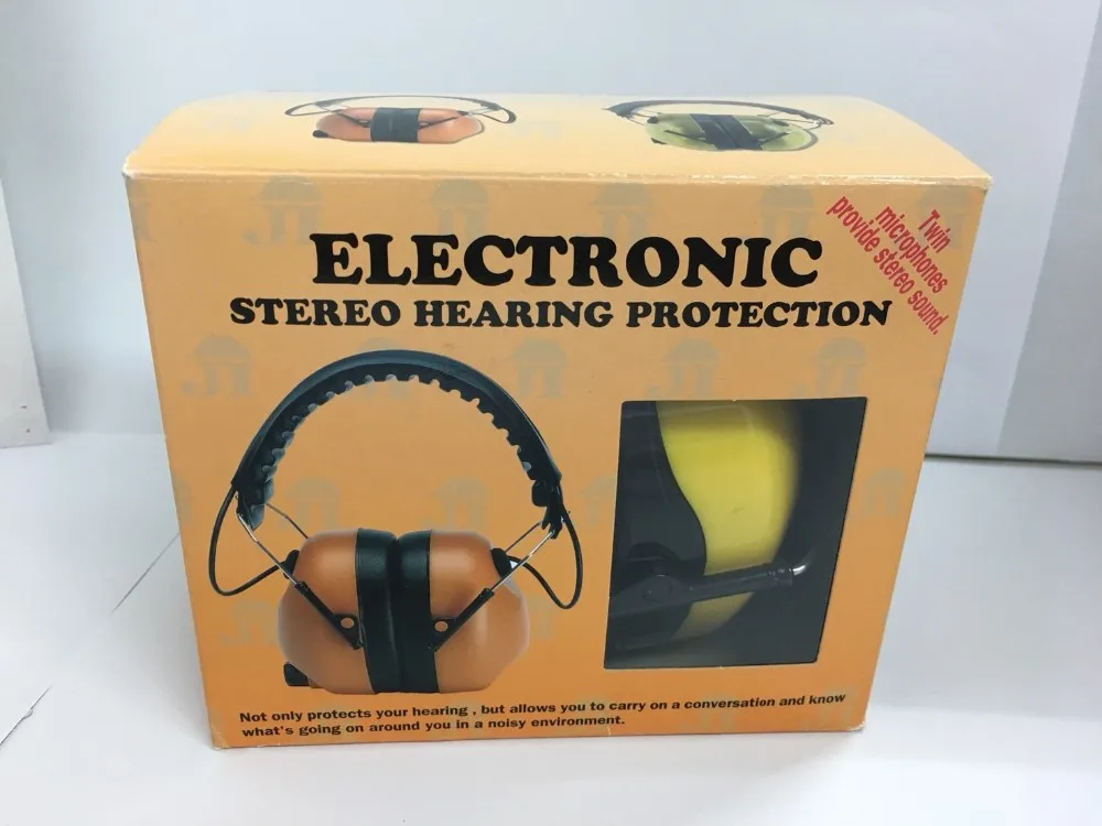 Jf501 Je206 Clear Face Shield With Earmuffs 2 In 1 Safety Combination