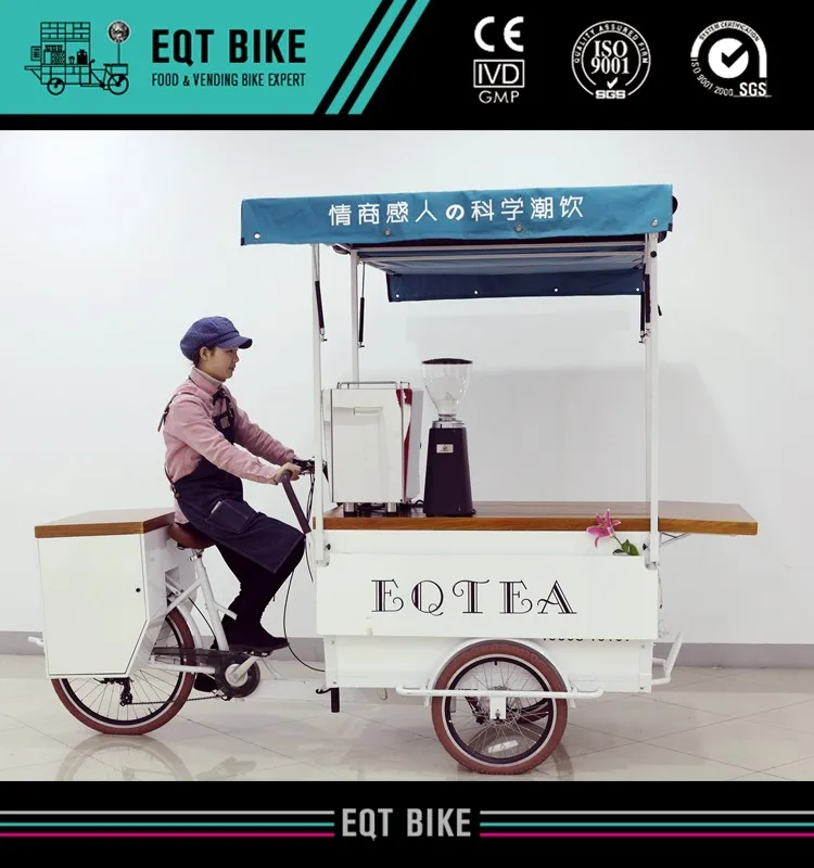 Electric Mobile Food Carts Coffee Bike For Sale - Buy Electric Mobile ...