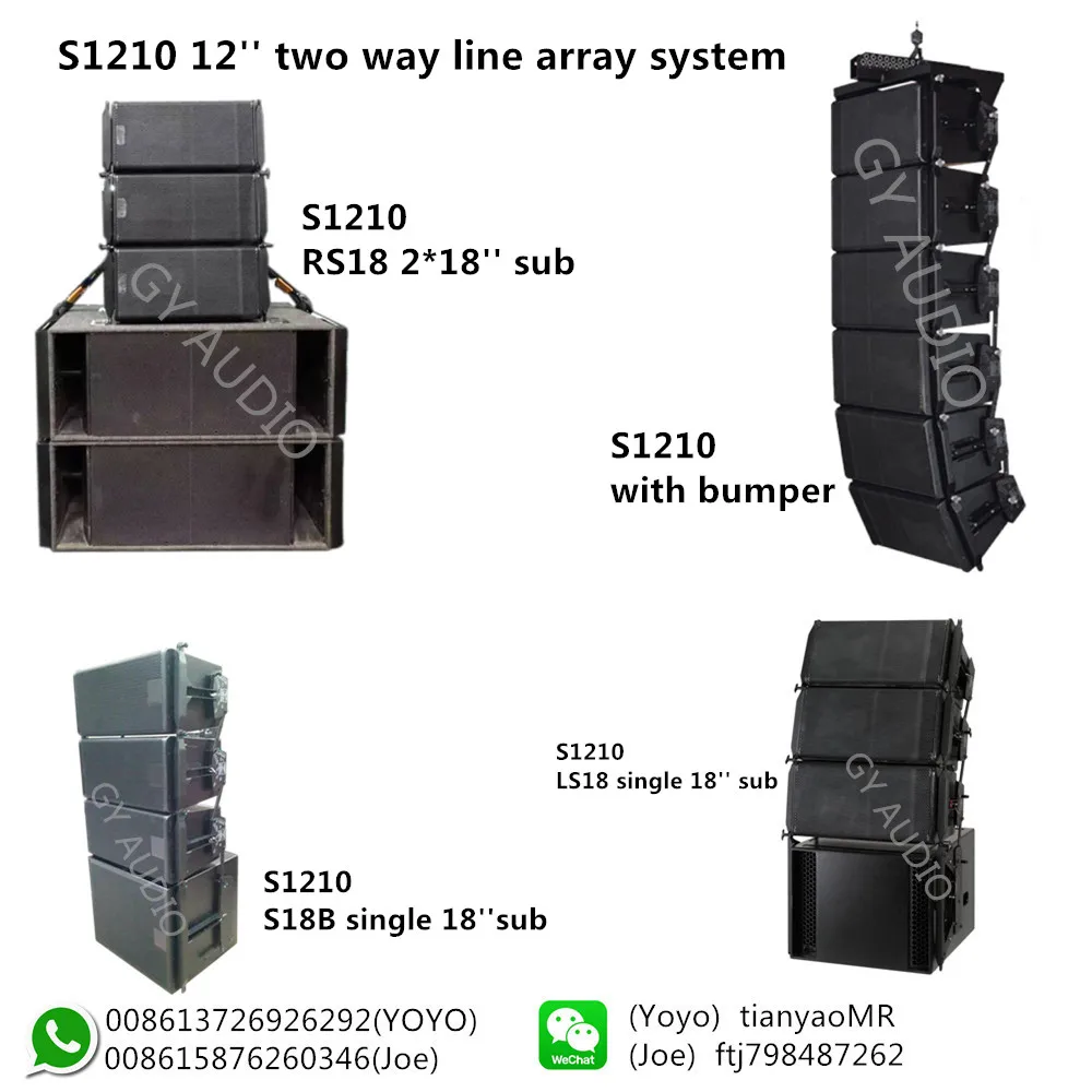 Geo S1210 Single 12'' Full Range Speaker Professional Line Array - Buy ...