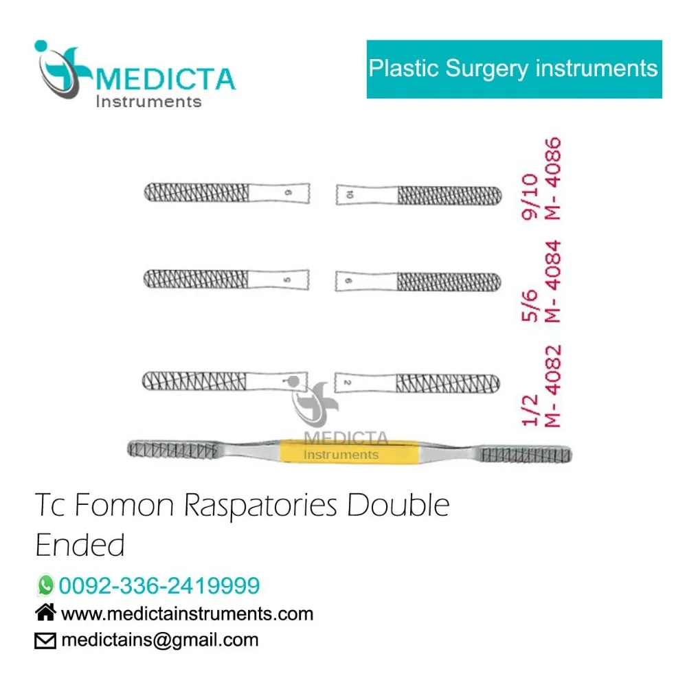 Tc Miller Nasal Raspatory Double Ended - Plastic Surgery Instruments ...
