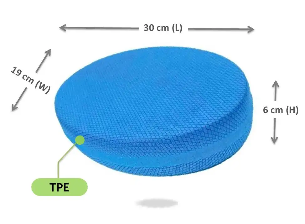 Tpe Functional Oval Balance Pad For Balance Training - Buy Circle Shape ...