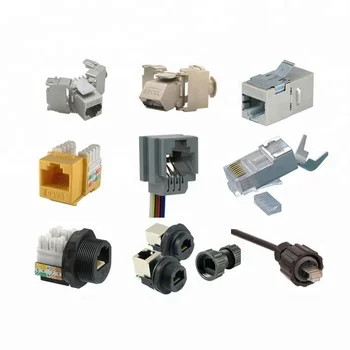 Amp Tyco 10 Pin Rj45 Connector With Transformer Rj45 Jack Plug Socket ...
