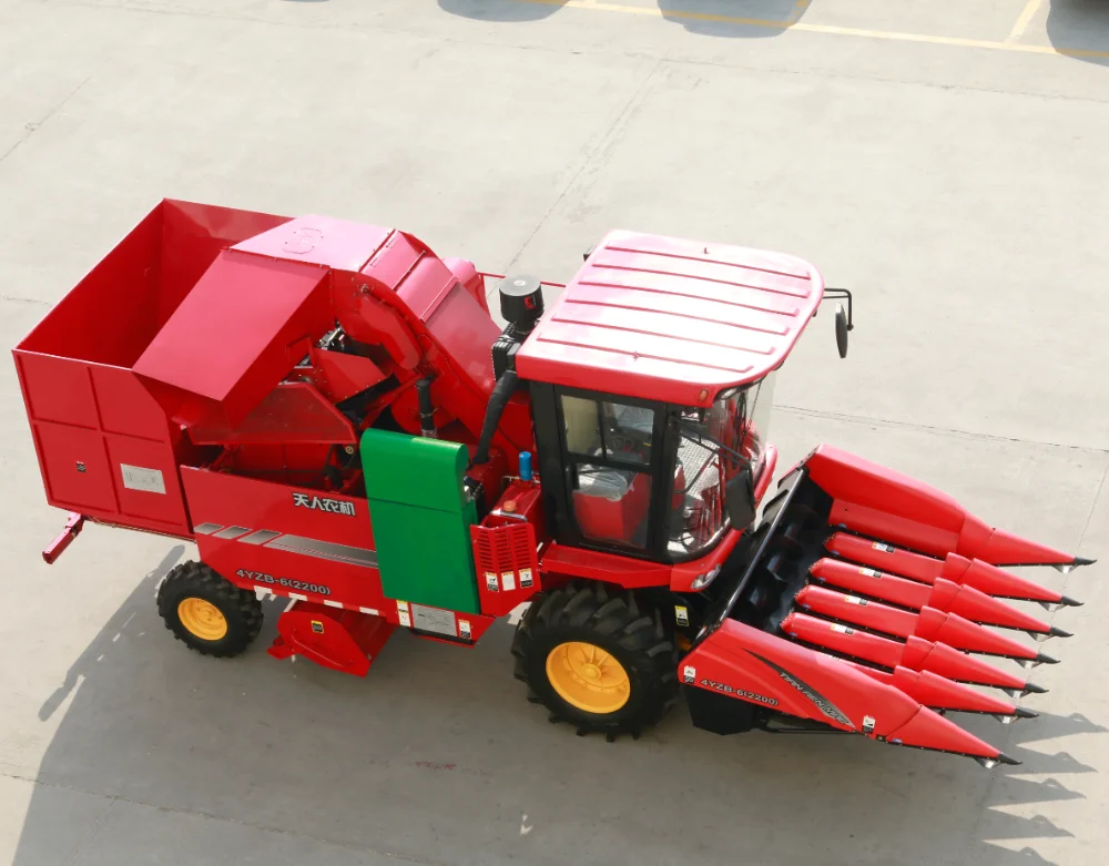 Tianren 6 Row Small Corn Combine Harvester 4yz-6(2200) - Buy 6 Row ...