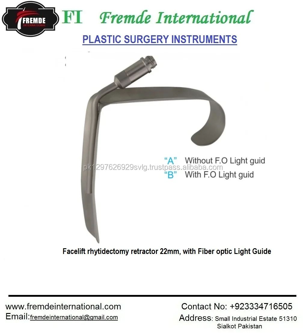 Blepharoplasty Set - Eyelid Surgery Instruments CE Certified