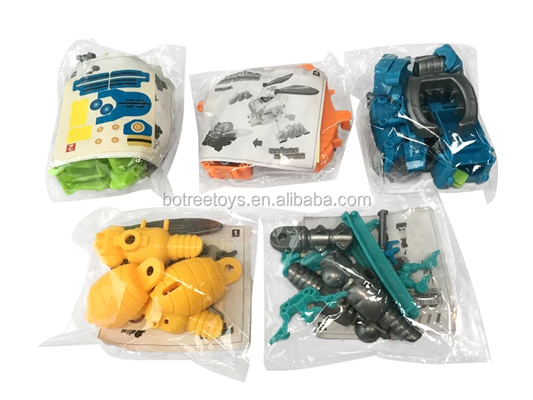 Diy Deformation Insect Team Robot 5-in-1 Shape Change Toys - Buy ...
