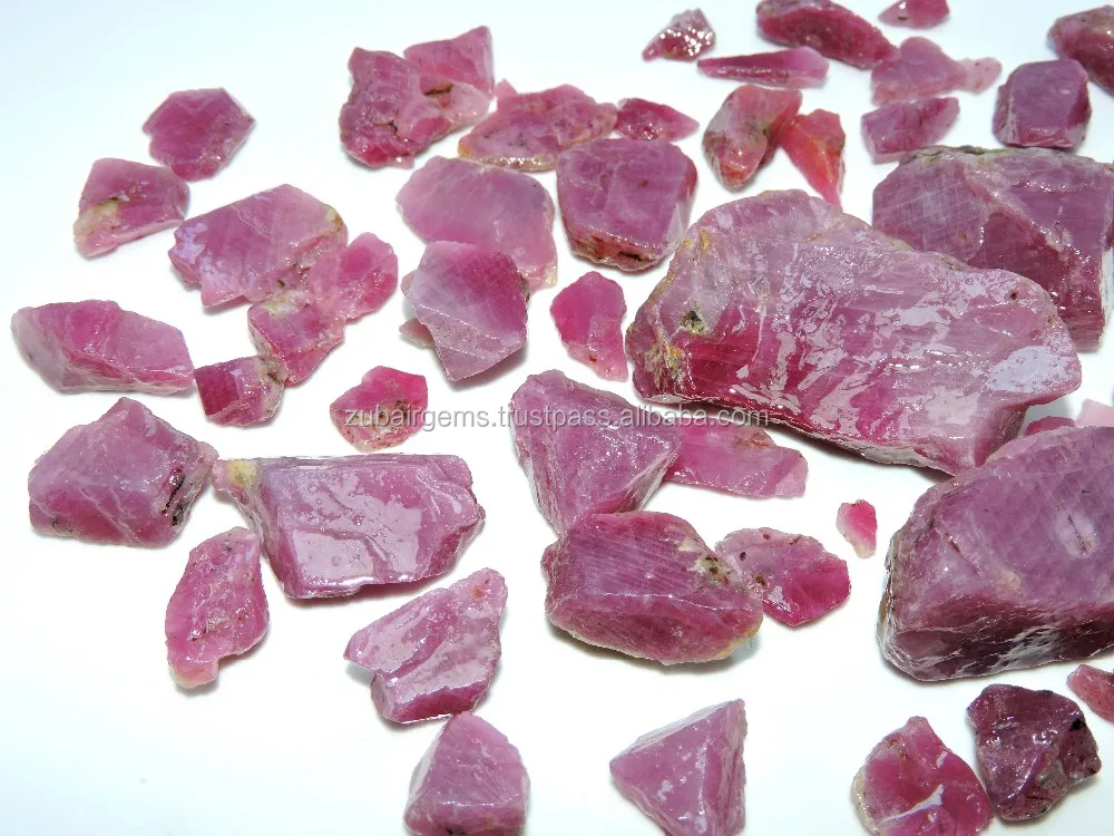 Wholesale Price Beautiful Natural Ruby Rough - Buy Rough Ruby,Semi ...