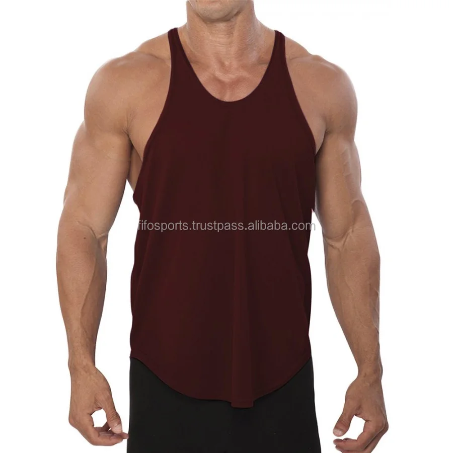 Bodybuilding Racerback Y Back Muscle Stringer Vest Tops