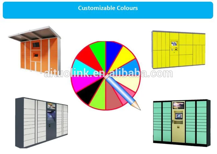 Smart Card-swipe Storage Locker With 4 Inch Screen Support Oem/odm For ...