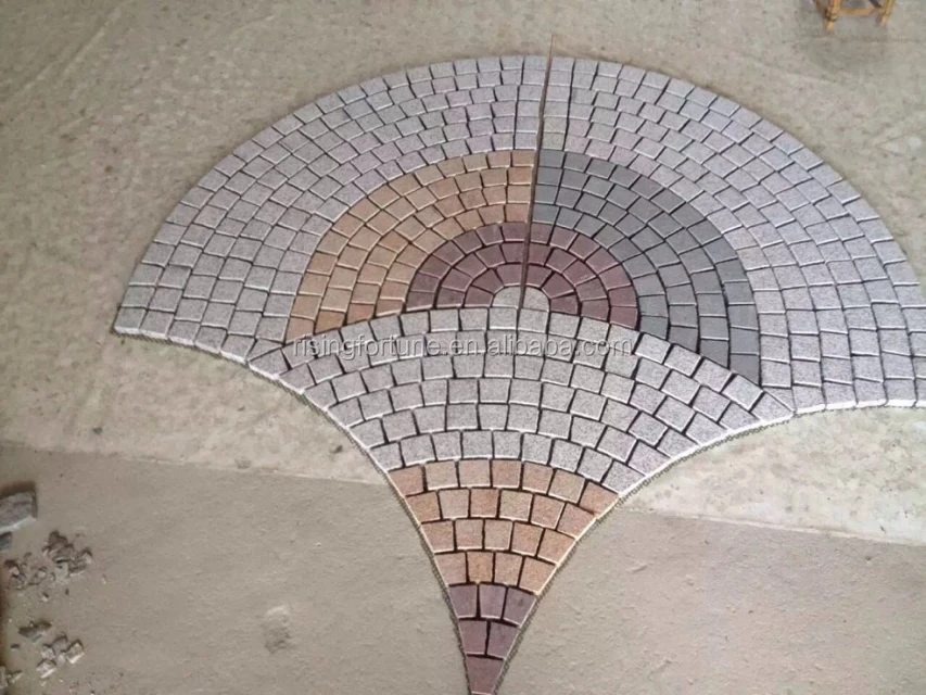 Stone Fan Pattern Patio Pavers - Buy Stone Paver,Stone Paver Patio,Fan ...