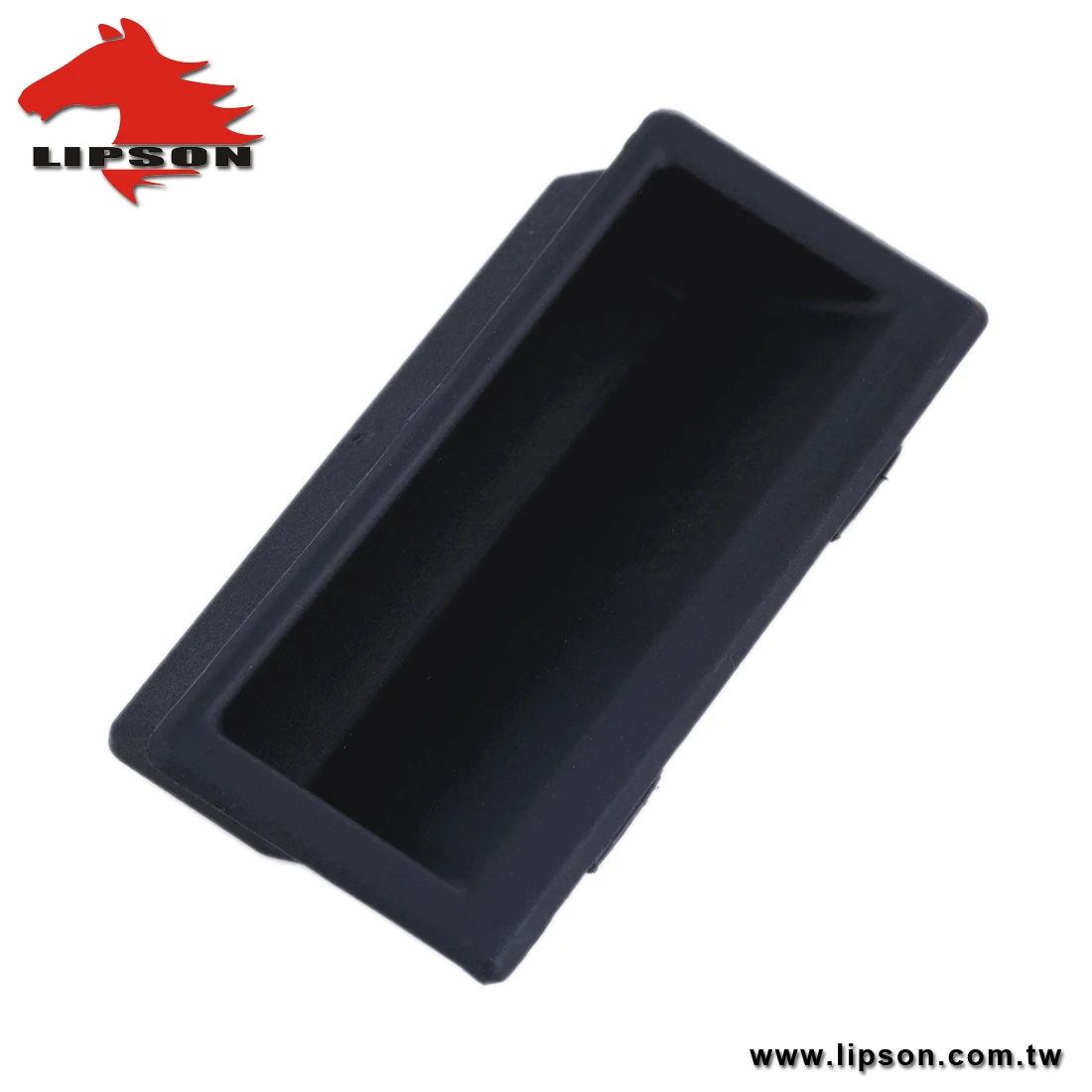 HP-537-2 Black Recessed Door Pull Handle - Easy Install