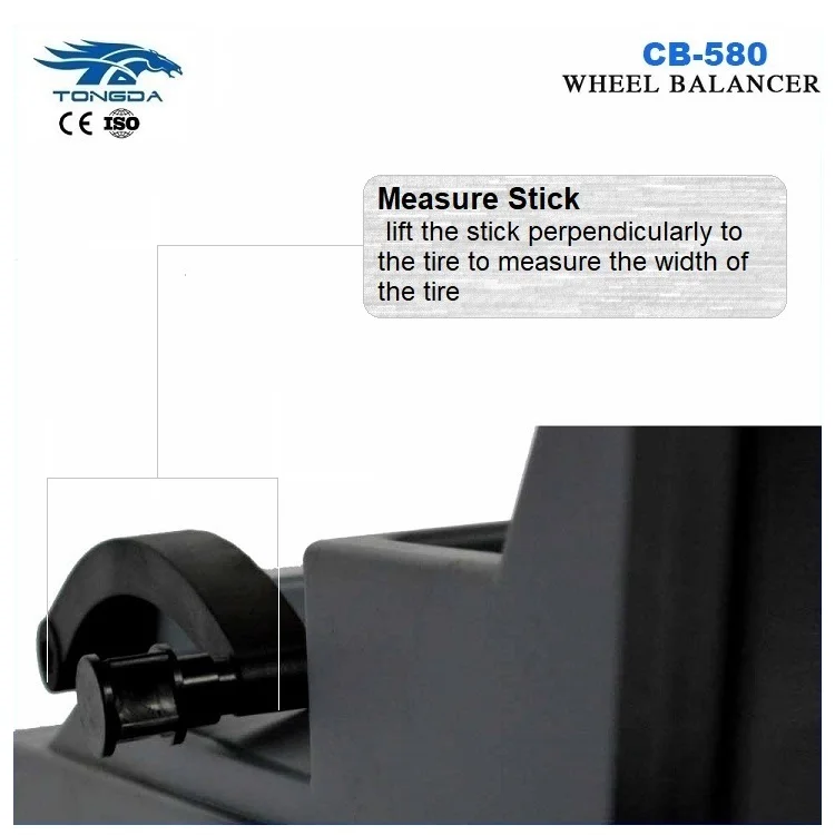 Tongda Precision Wheel Balancer Machine CB 580 CE Approved