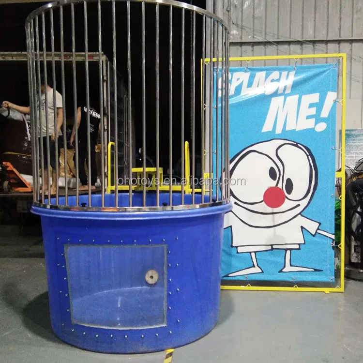 Outdoor Summer Cheap Water Game Inflatable Water Dunk Tank With Pvc Bag ...