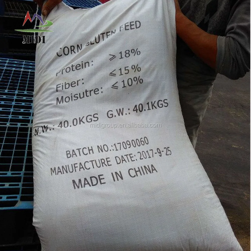 Light Yellow Maize Bran - 18% Protein CGF Powder for Feed