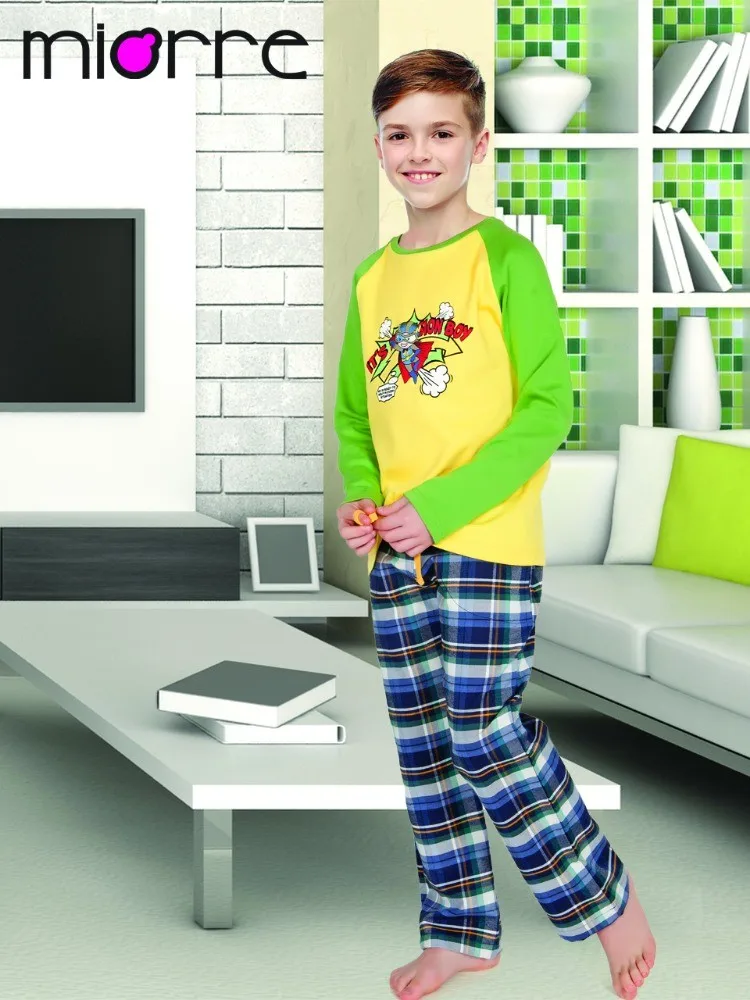 Miorre Oem Kid's Boy Cartoon Animal Designed Sleepwear Pajamas Set ...