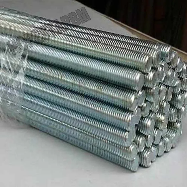 Hot Dipped Galvanized Threaded Stud/h.d.g Threaded Rod/hot Dip ...