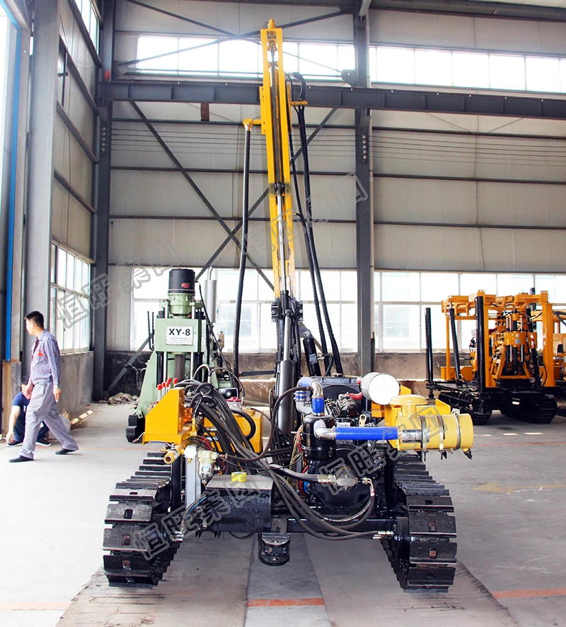 Rock Tracked Borehole Driller /hydraulic Rotary Quarry Rock Drilling ...