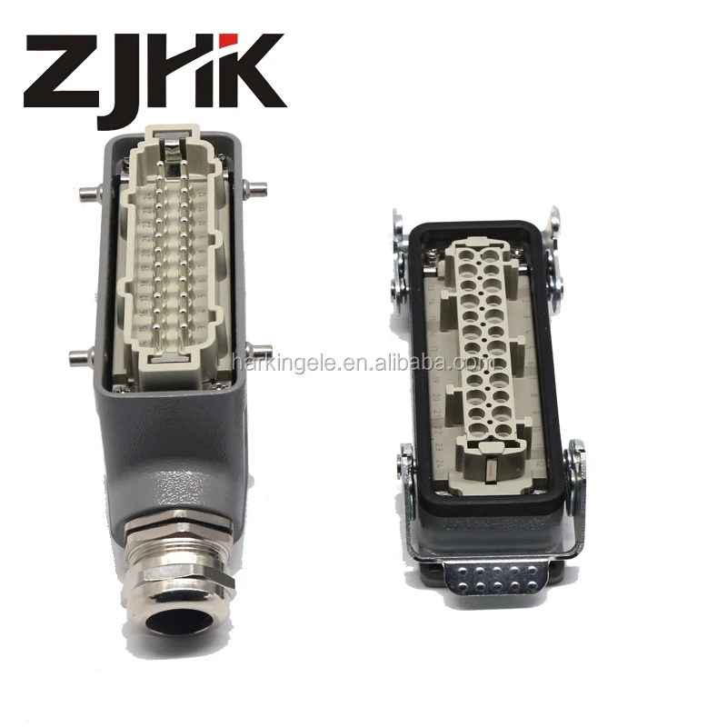 Zjhk Multi Pin Heavy Duty Connector,24 Pin Electrical Plugs Sockets For ...