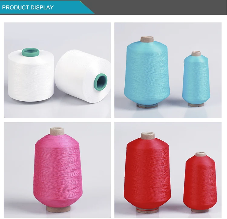 High Stretch Nylon 6 Textured Twisted Yarn For Socks Knitting,Hank Dyed ...