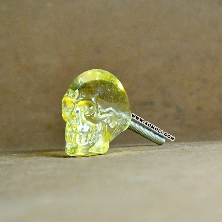 Custom Shape Skull Knob Knobs Vintage Brown Head - Buy Skull Knob ...