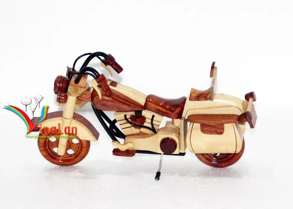 Motorcycle Wooden Model - Motorbike For Shelf Decoration - Buy Handmade ...
