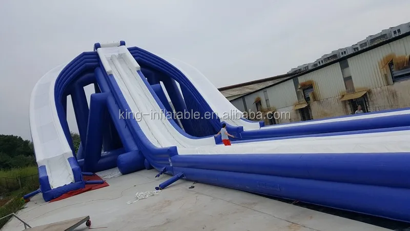 Heavy Duty Inflatable Water Slide Dropkick Big Slides The City Slip And ...
