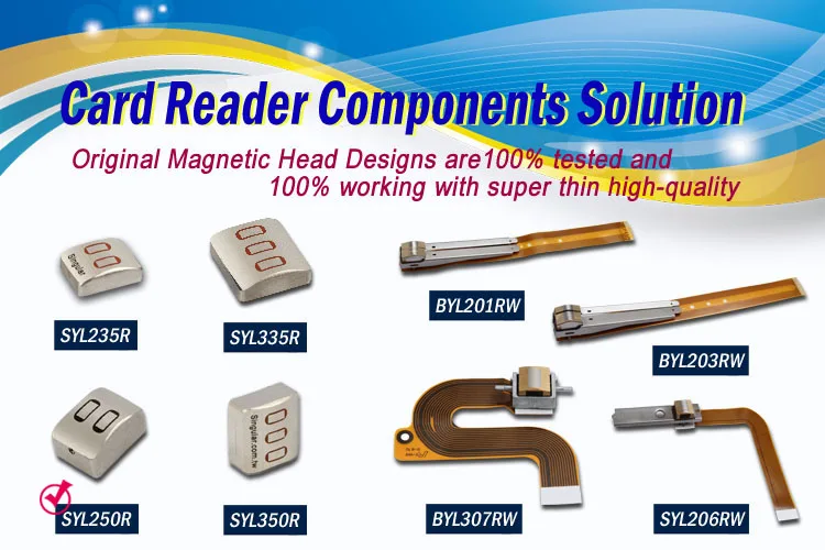 OEM Mini Mag Head for Magnetic Stripe Card Reader System